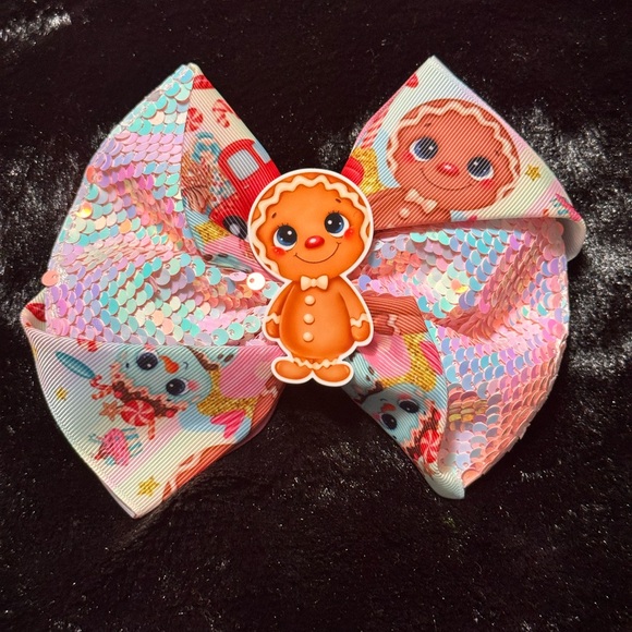 Hand Crafted | Accessories | Gingerbread Bow | Poshmark